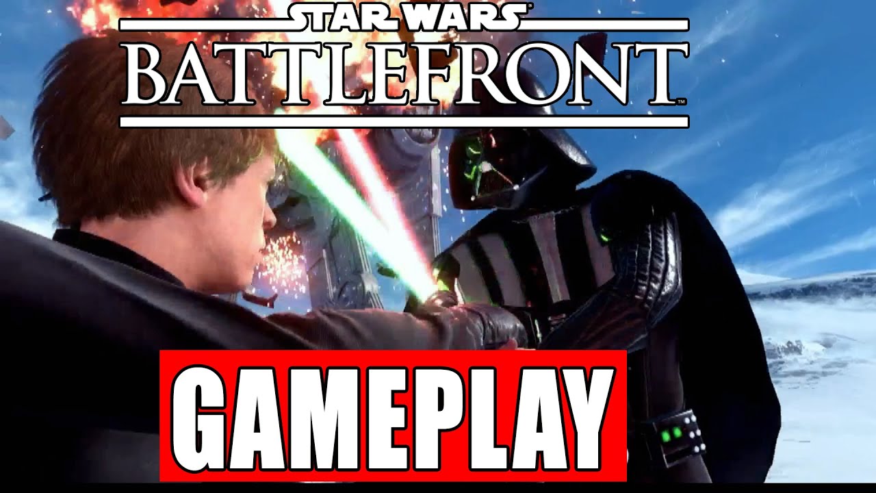Star Wars Battlefront GAMEPLAY Part 1 E3 2015 1080p - YouTube