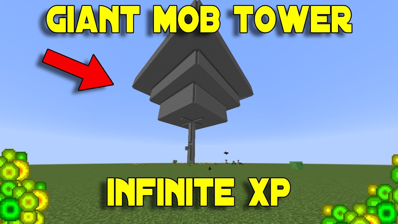 The Largest Mob Tower in Minecraft (Infinite XP) - YouTube