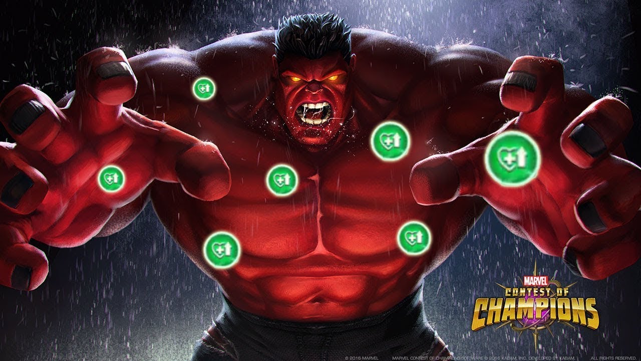 MCOC Void vs. 6.1.5 Red Hulk w/ Poison & Regeneration 🐢 - YouTube