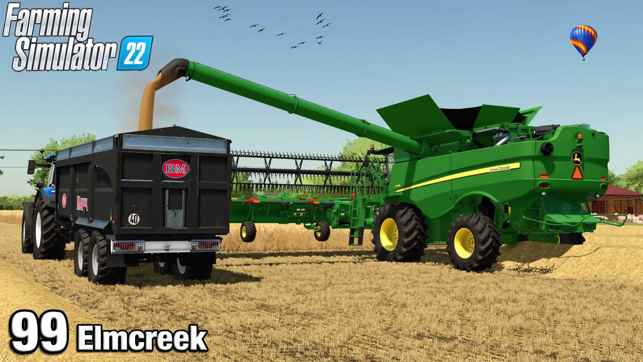 WE BUY A NEW COMBINE! - Farming Simulator 22 FS22 Elmcreek Ep 99 - YouTube