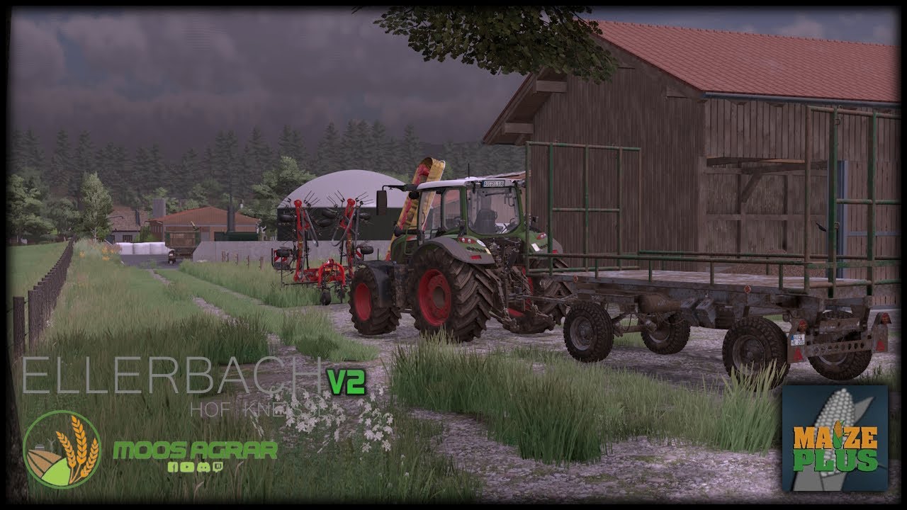 LS22 ELLERBACH V2 Hof Kneissl #148 Realismus Selbstversuch mit M+ ...