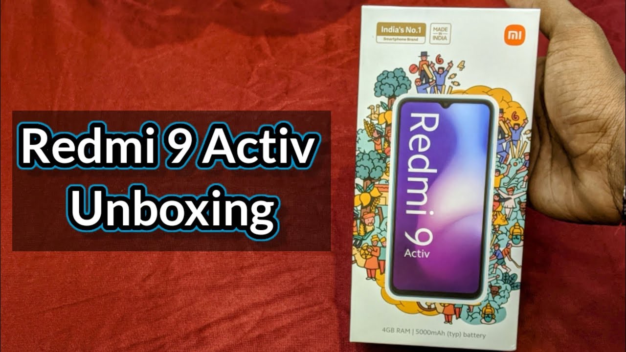 redmi 9 activ unboxing || TECH MR.MADHUR - YouTube