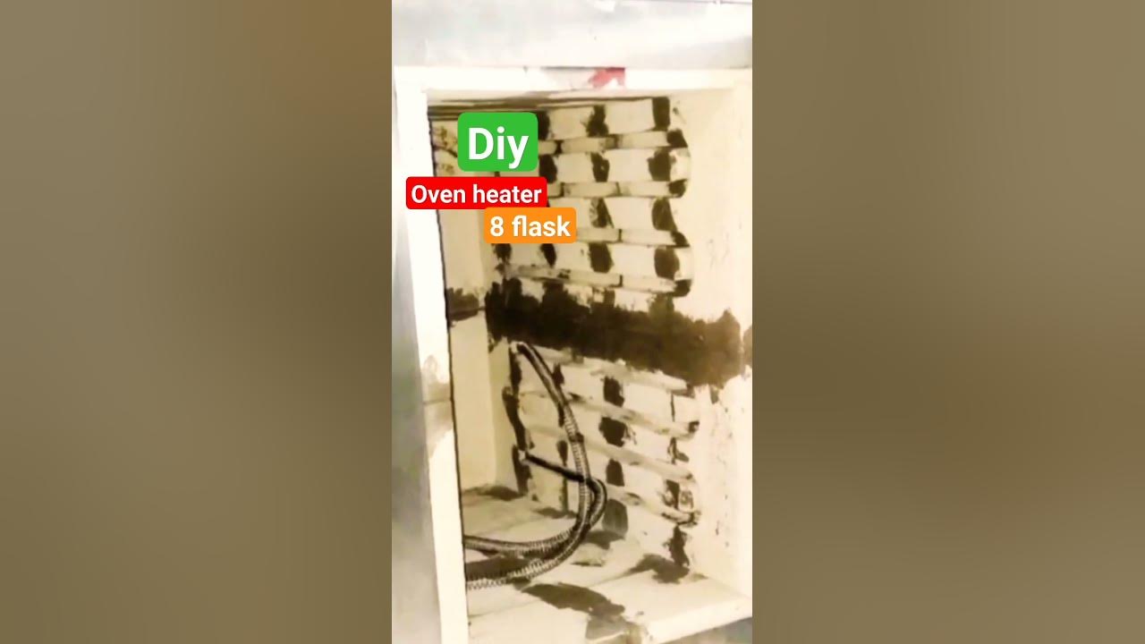 Oven heat furnace 8 flask - YouTube