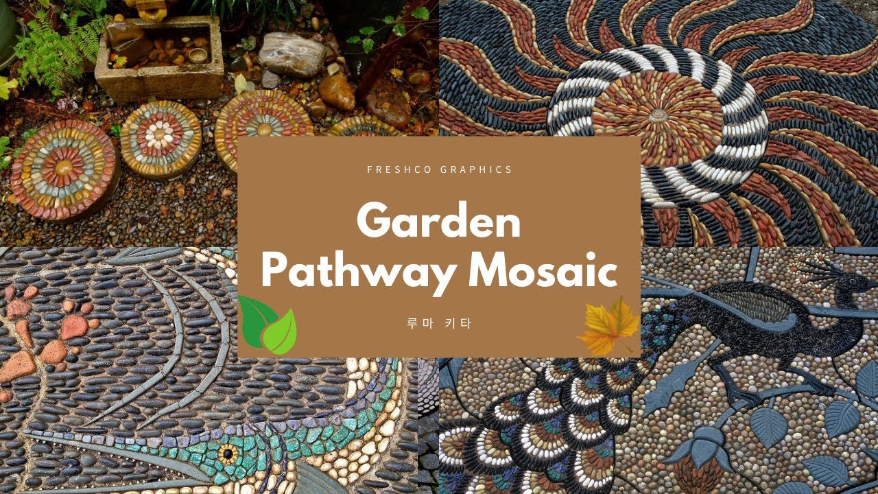 Garden Pathway Mosaic - YouTube