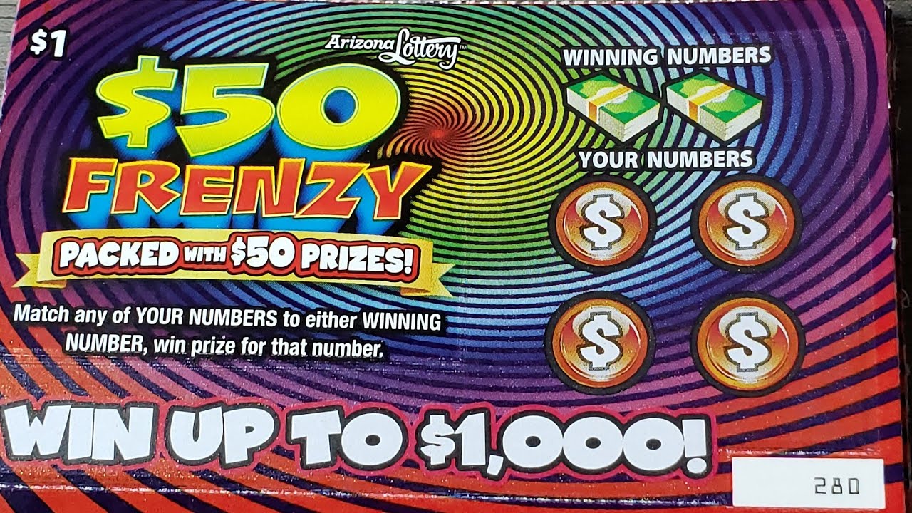 BIG WIN🤑 10X $1 $50 FRENZY - ARIZONA LOTTERY SCRATCH OFF TICKETS - YouTube