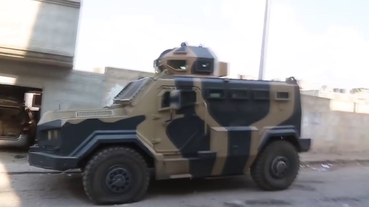 Применение бронеавтомобиля KADDB Al Wahsh ISV ливийской армии - YouTube
