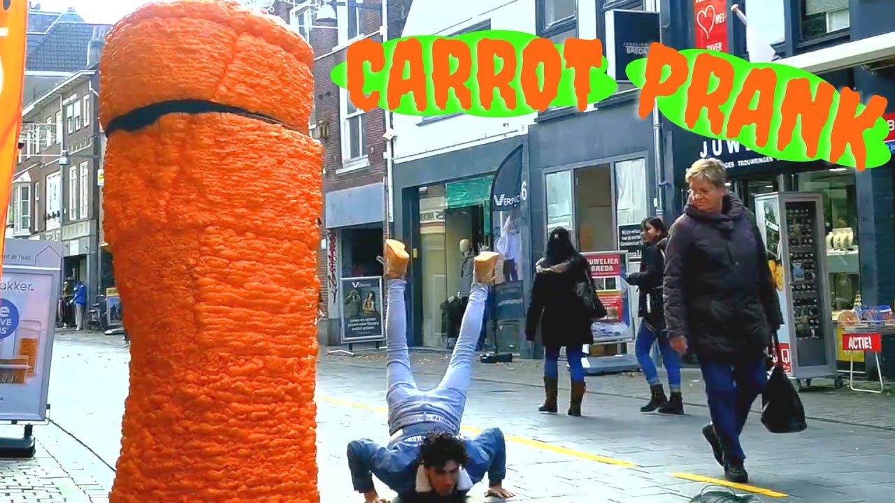 And the oscar goes to ... Angry carrot prank ! - YouTube