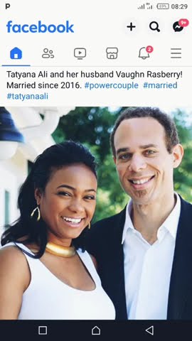 Tatyana Ali and her husband Vaughn Rasberry married since 2016. - YouTube