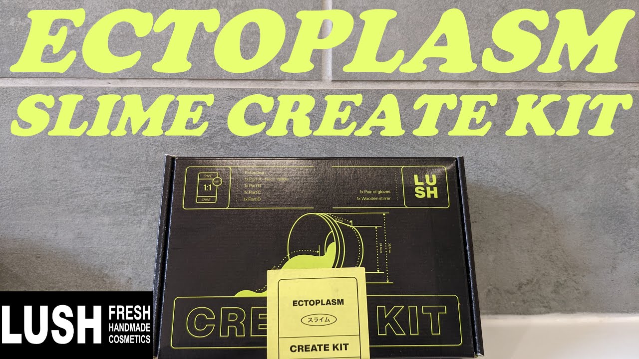 LUSH 'ECTOPLASM' SLIME CREATE KIT DEMO/HALLOWEEN 2022 - YouTube