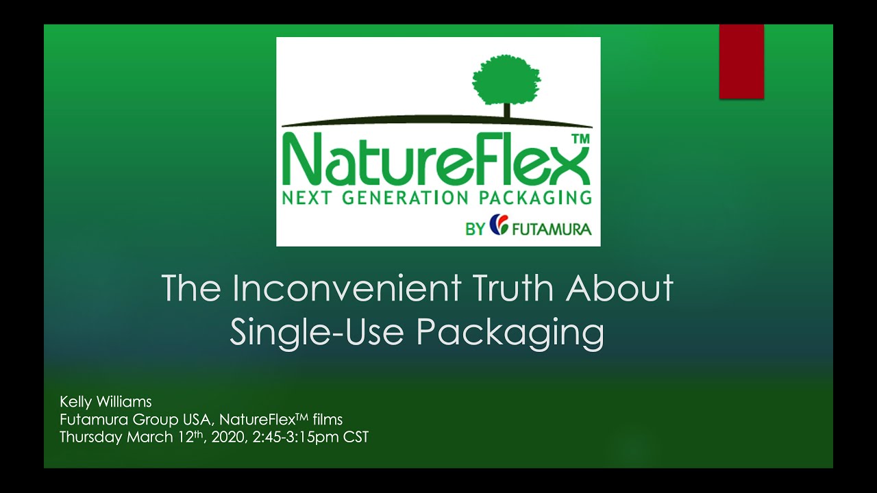 NatureFlex - The Inconvenient Truth About Single-Use Packaging - YouTube