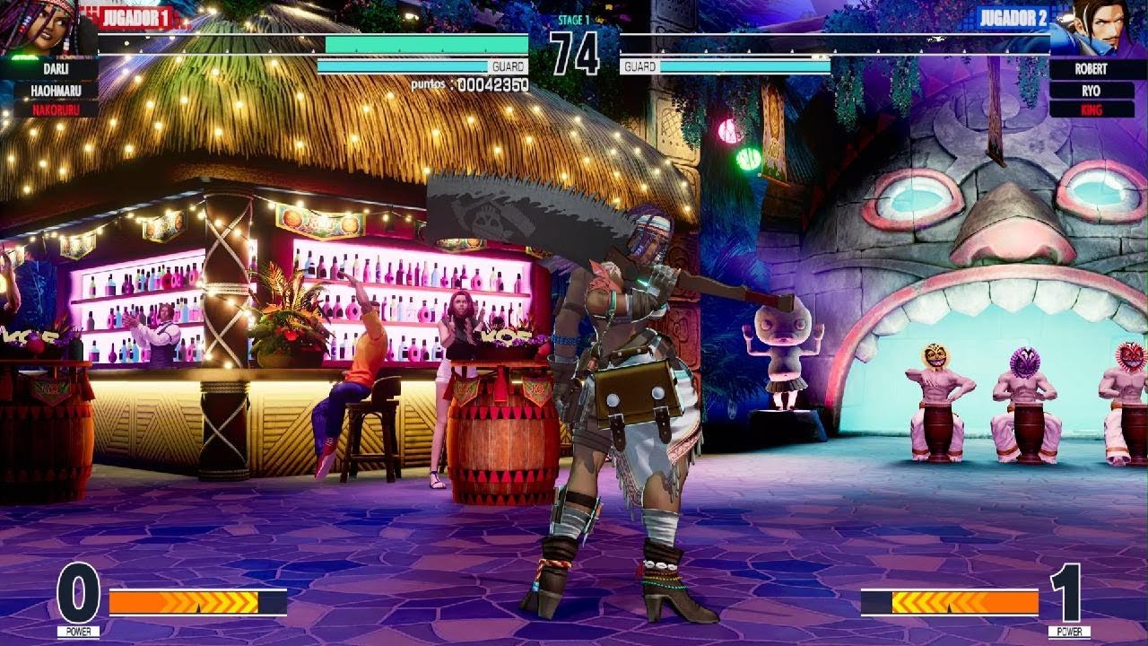 KOF XV - HISTORIA - TEAM SAMURAI - YouTube