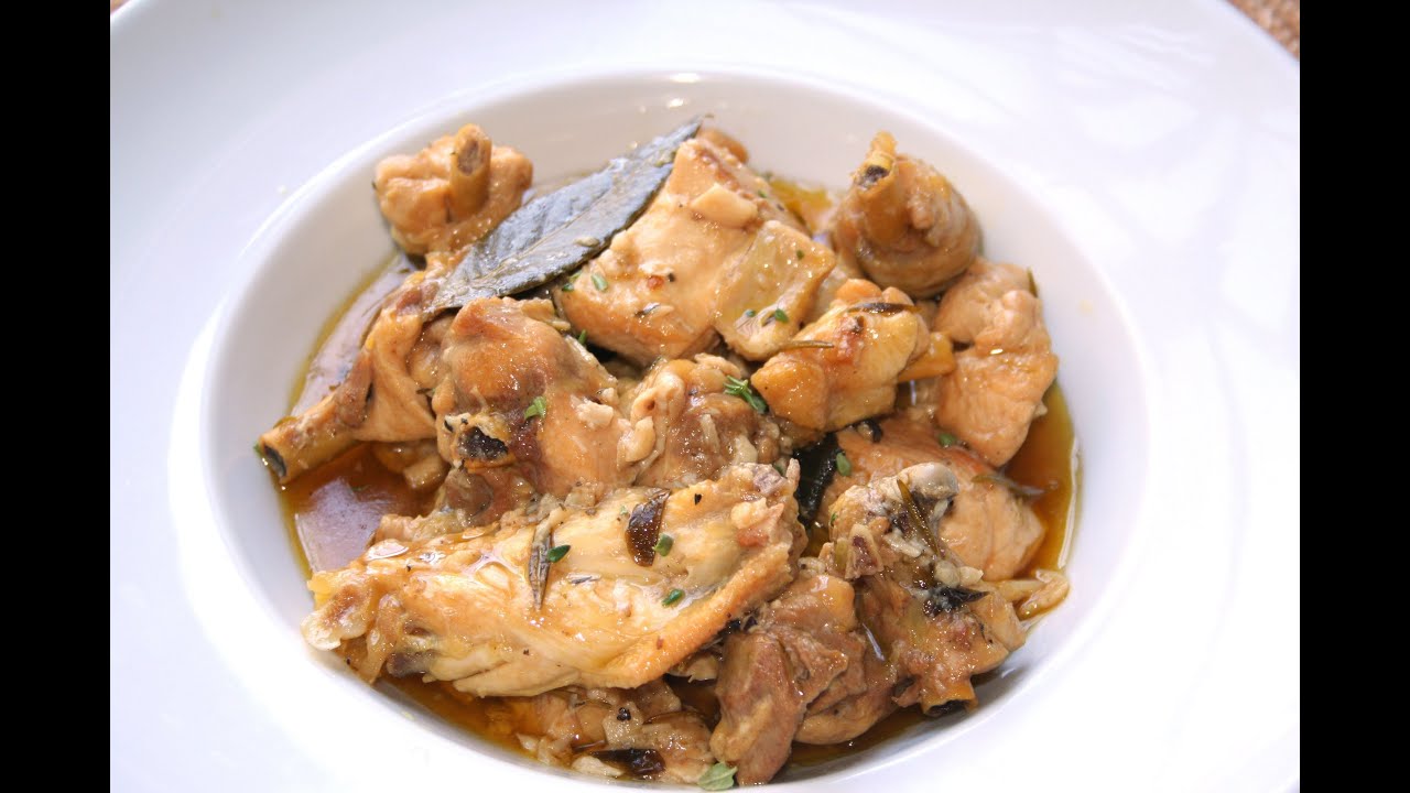 Pollo al ajillo - YouTube