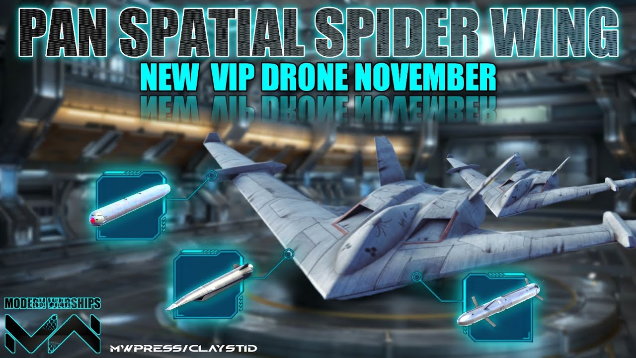 pan spatial spider wing modern warships | new drone review - YouTube