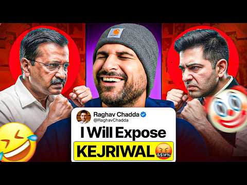 Kejriwal Vs Raghav Chaddha | AAP CIVIL WAR Is HILARIOUS
