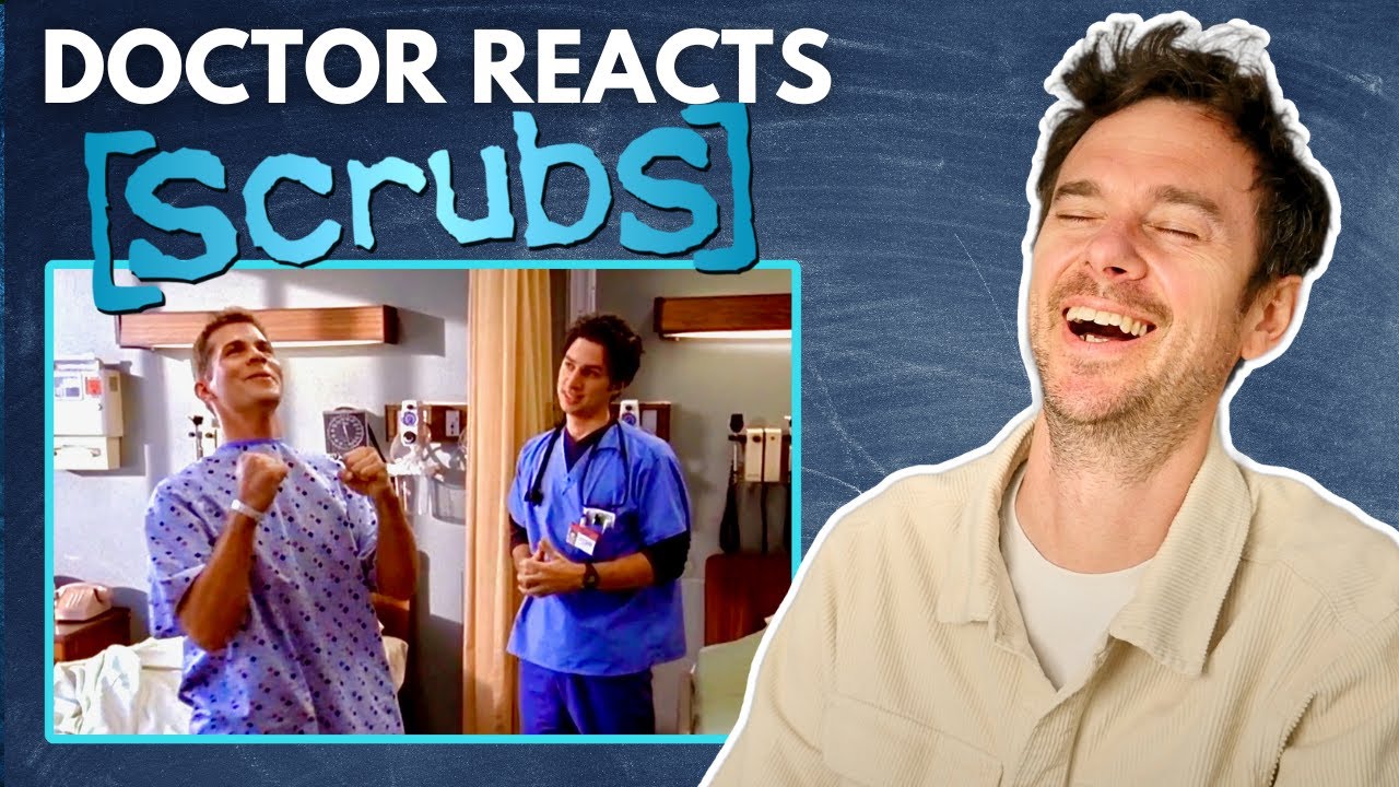 Real DOCTOR reacts to SCRUBS "My Mentor" - YouTube