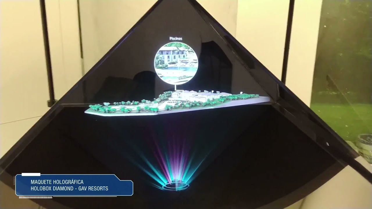 HOLOBOX - Maquete holográfica - YouTube