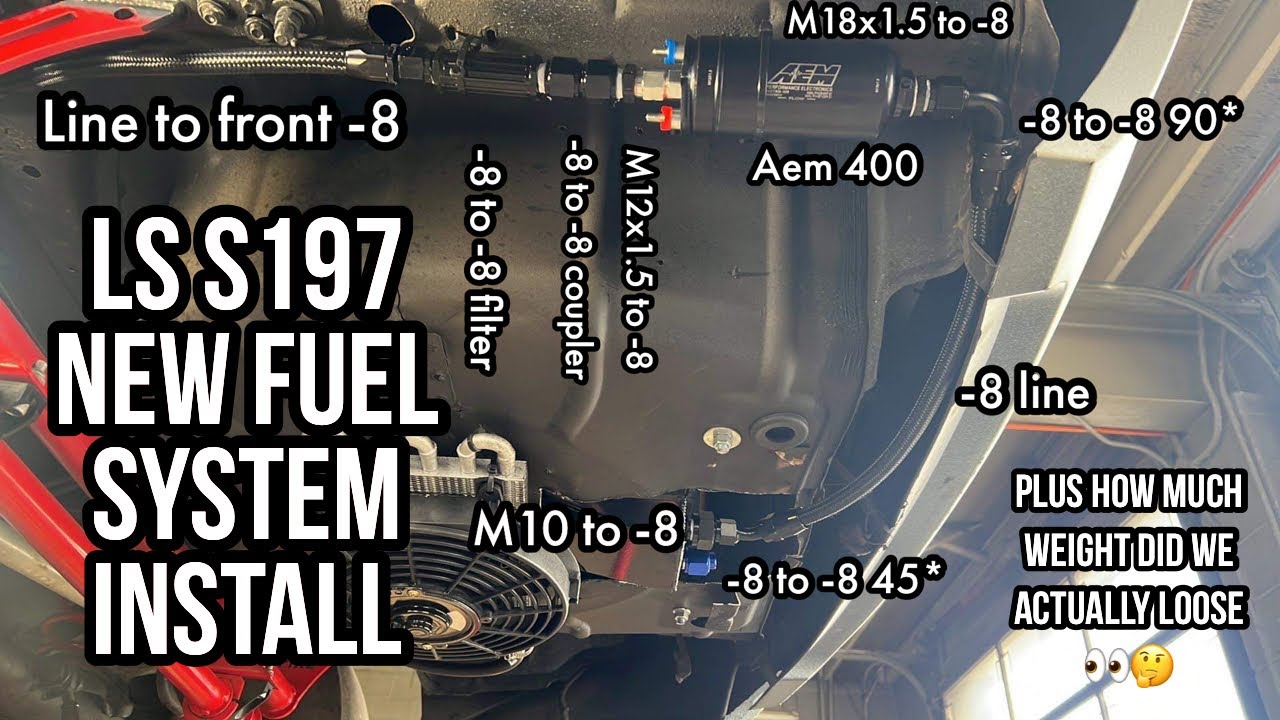 LS S197 UPDATES ALMOST 2900s RACE WEIGHT 😉 - YouTube