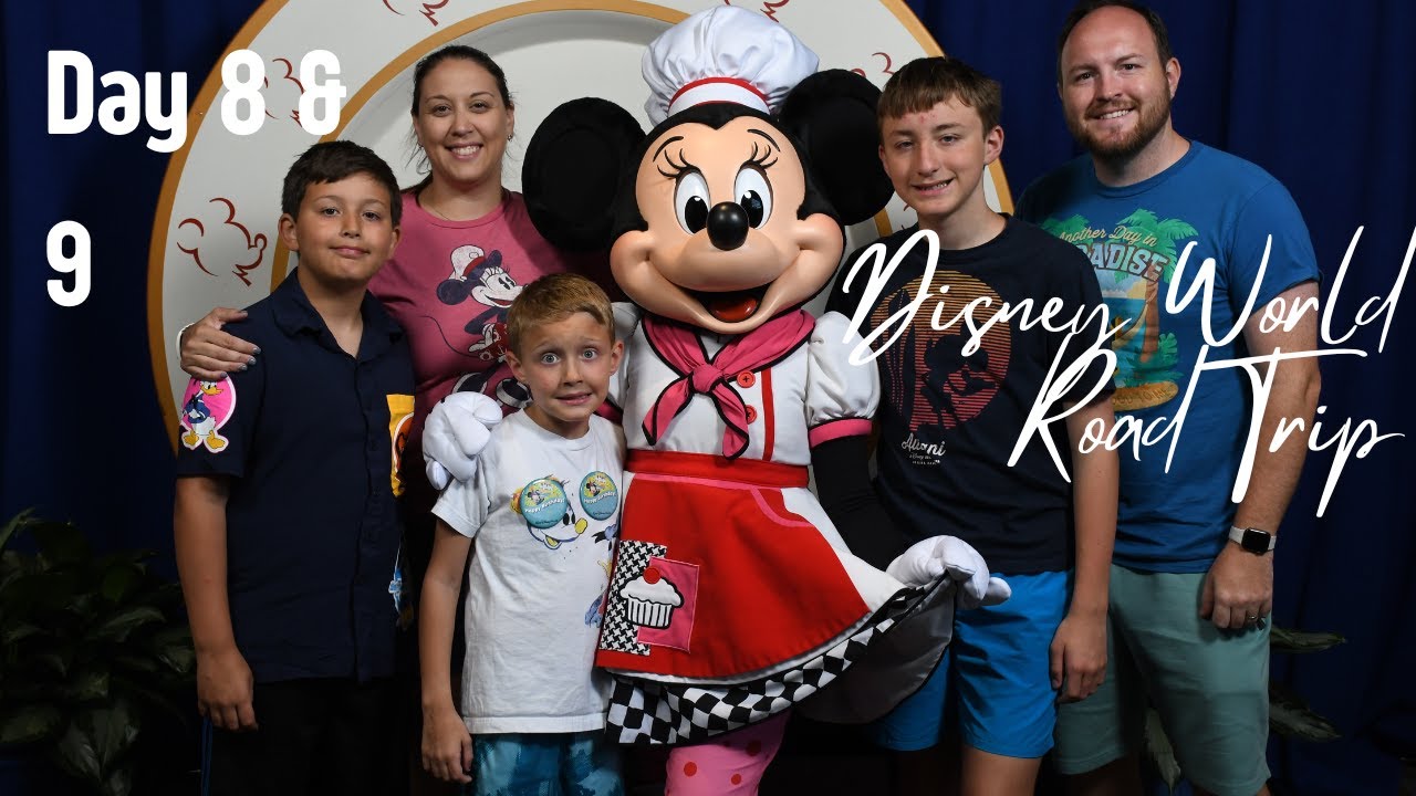 Disney World Road Trip Day 8 & 9 - YouTube