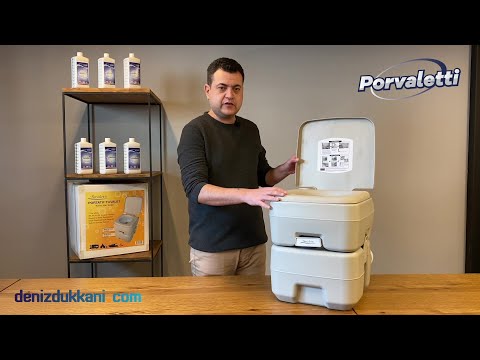 Porvaletti Sifonlu Portatif Tuvalet 20Lt Pis Su Tankı Özellikleri, Kullanımı ve Temizliği