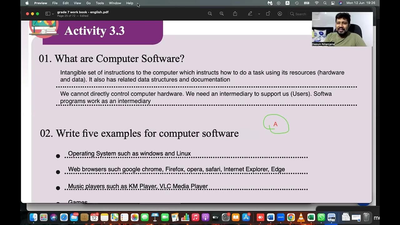 Grade 7 ICT Workbook Chapter 3 - YouTube