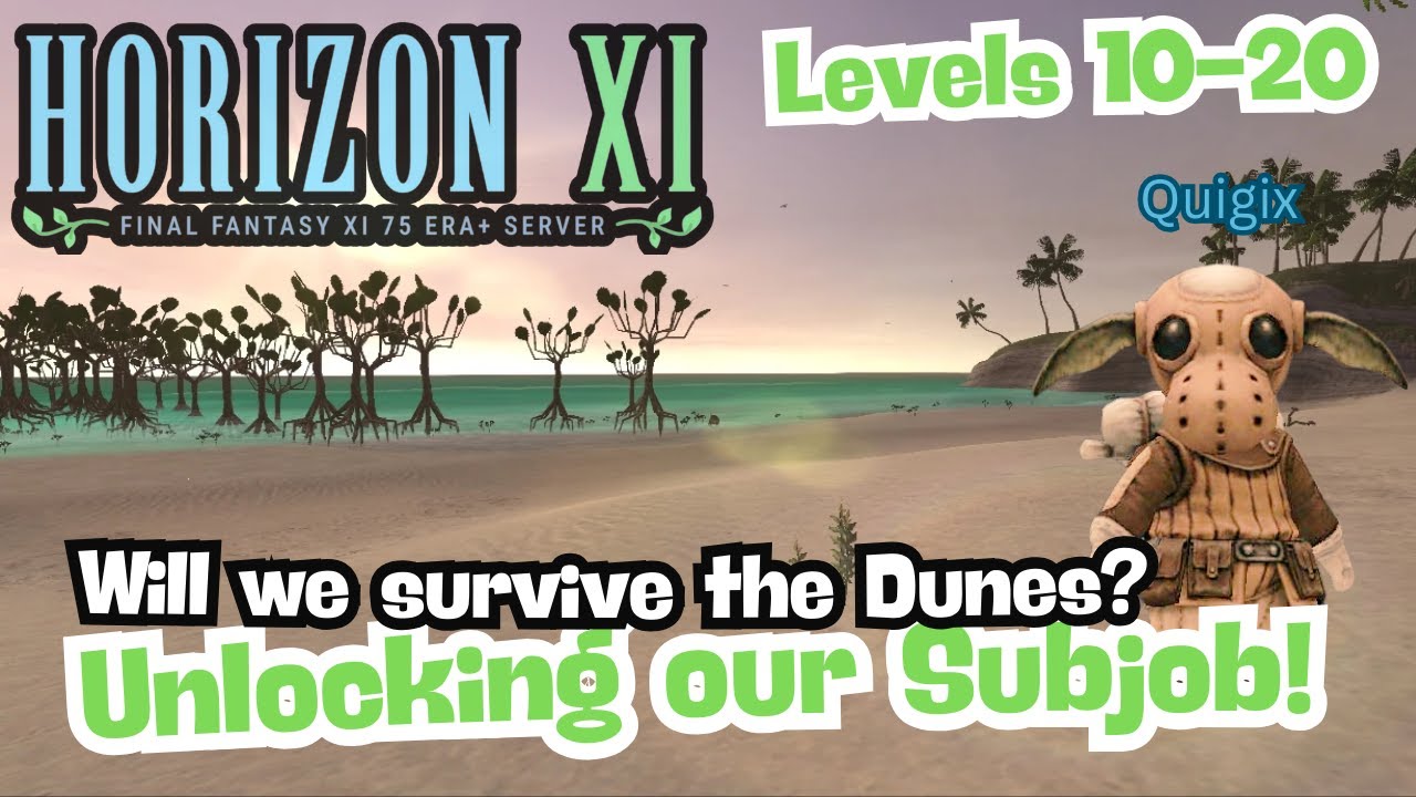 HorizonXI FFXI Valkrum Dunes Party Time! - YouTube