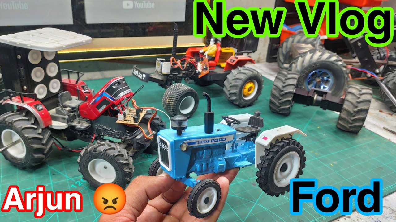 Ford 3600 Tractor Model and Arjun tractor Problem - YouTube