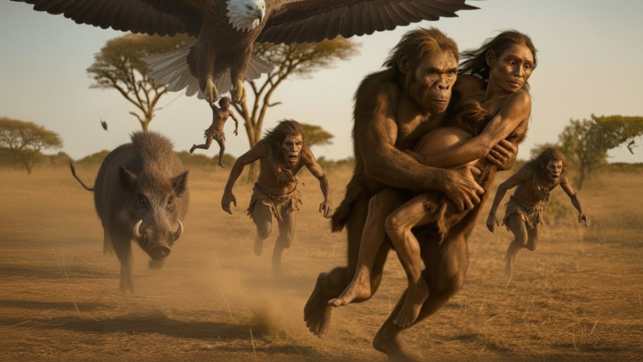 Life 4.7 Million Years Ago | How Did Prehistoric Humans Survive the ...