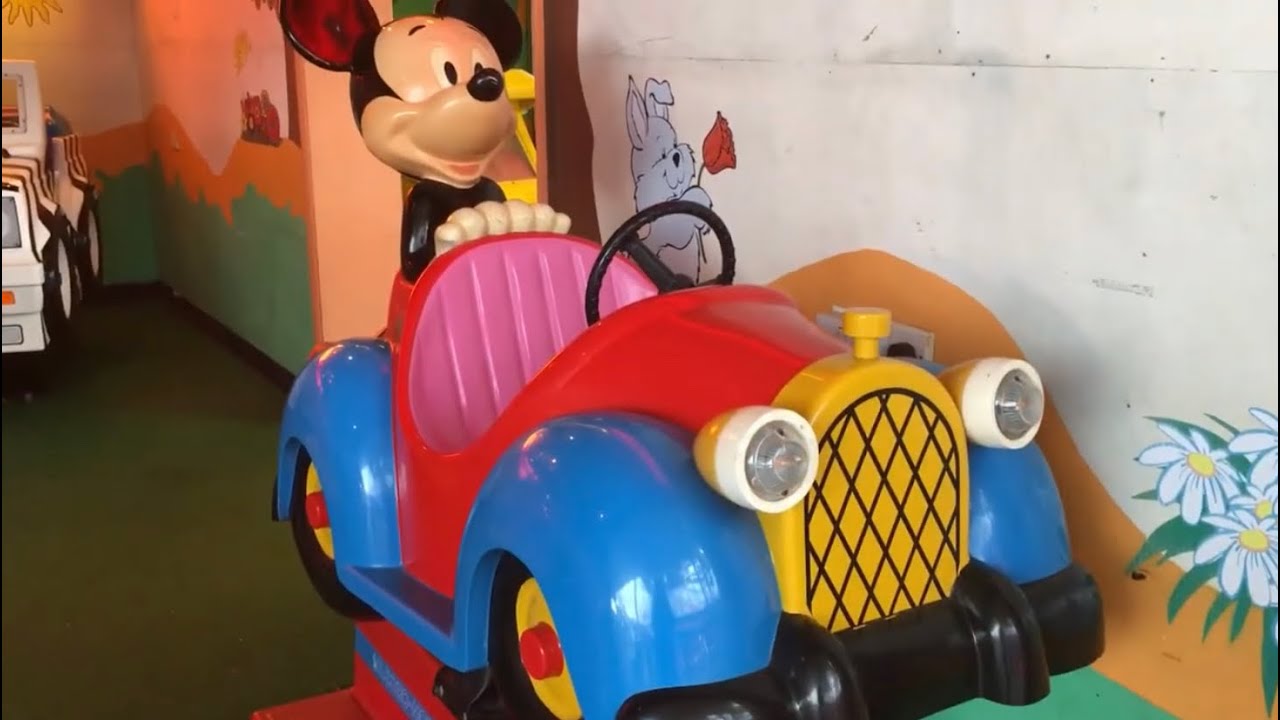 EMT Mickey Mouse Car Kiddie Ride (W. Stamar Motherboard) - YouTube