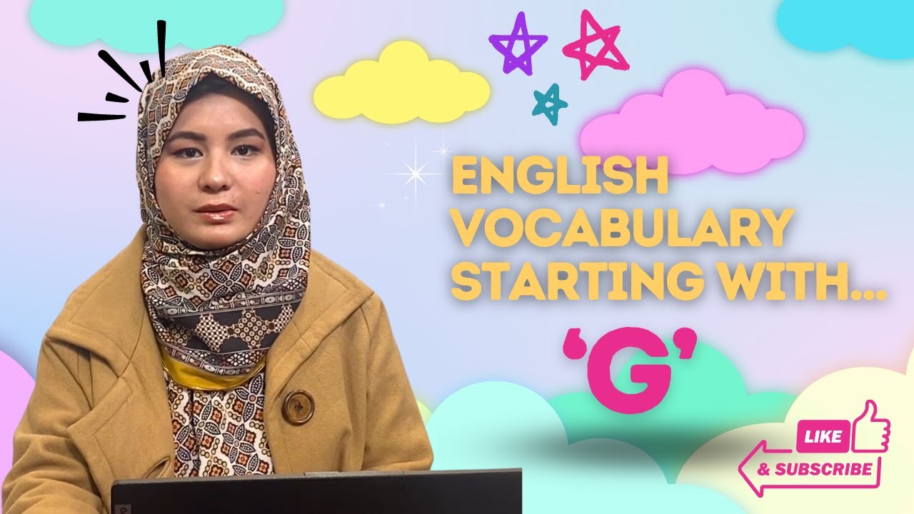 Vocabulary words - 'G' | Learn new English Words Starting with 'G' | # ...