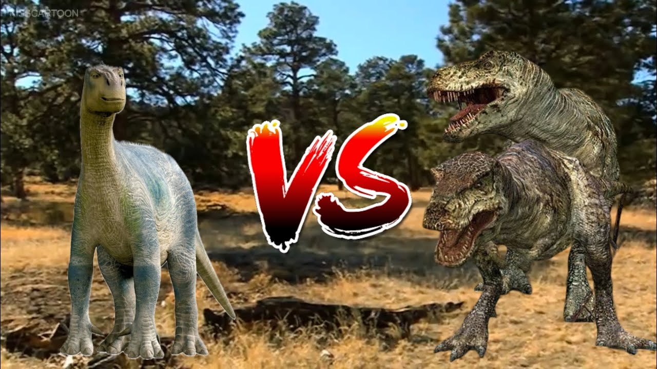 Aladar Vs T-Rex (Dinotopia) - YouTube