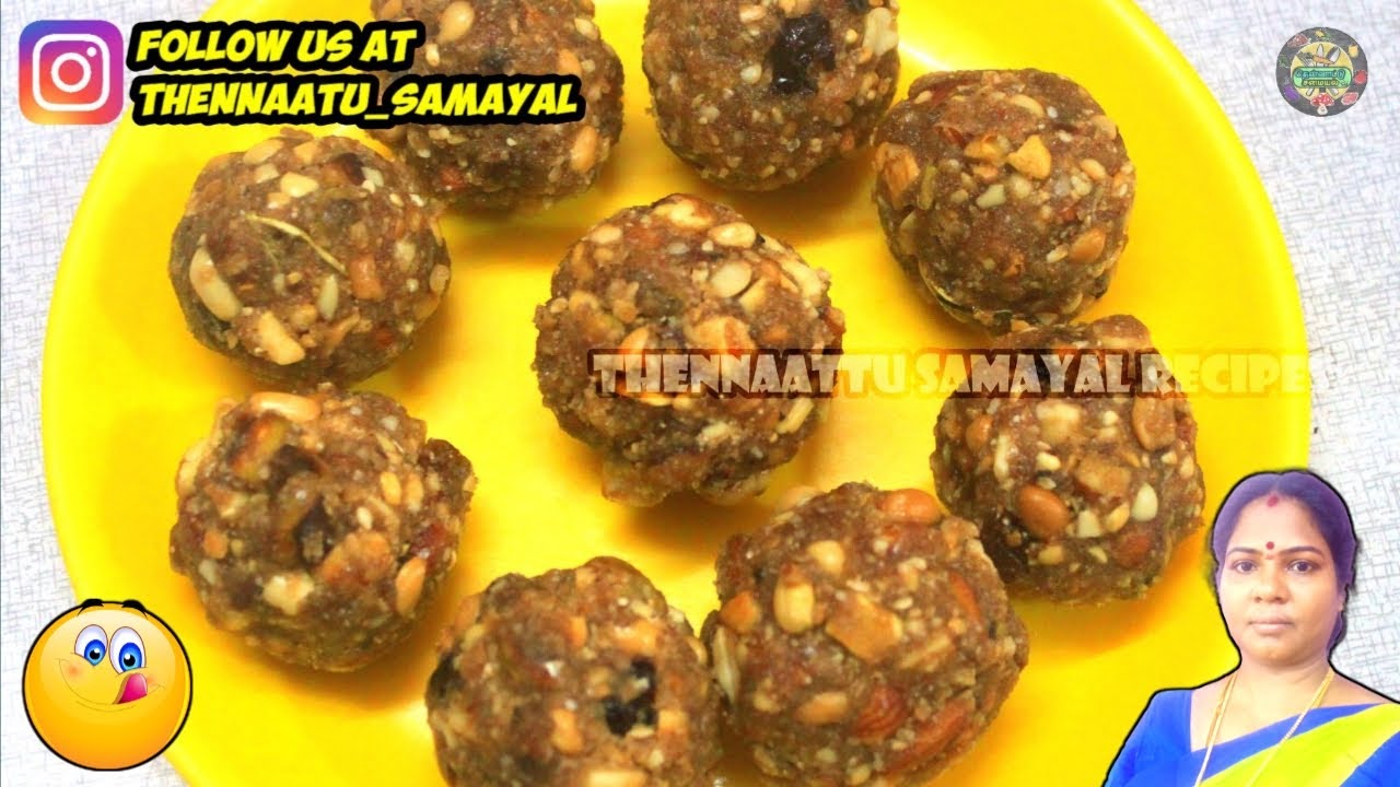 Healthy Laddoos Recipe || ஆரோக்கியமான லட்டுகள் || Thennaattu samayal ...