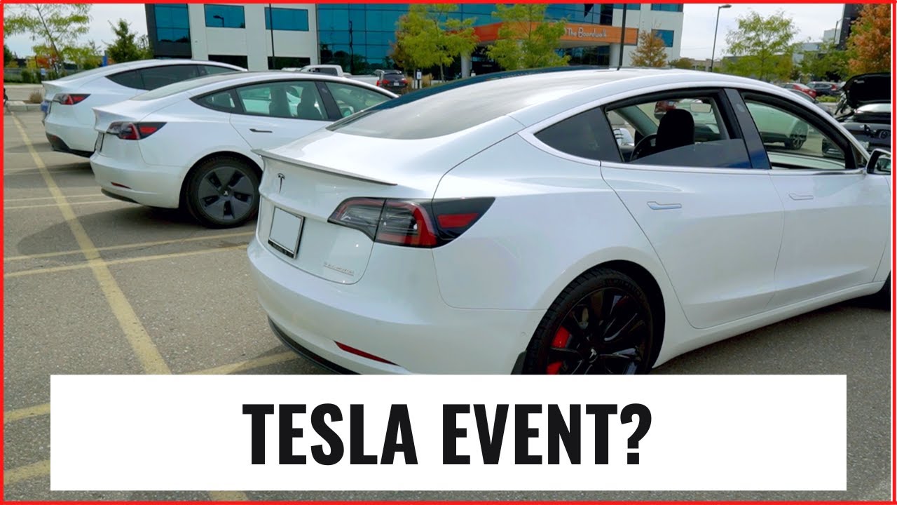 TESLA Event | Canada EV Event | EV Car Meet | Tesla Meet - YouTube