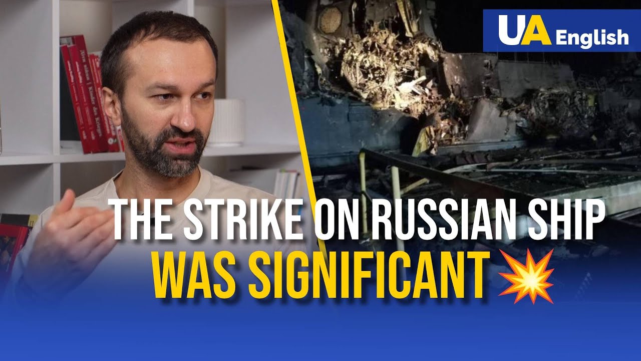 Leshchenko: Ukrainian Strike at the Shipyard in Crimea Is Significant ...