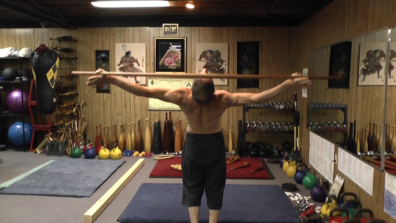 Staff for Shoulder Mobility - YouTube