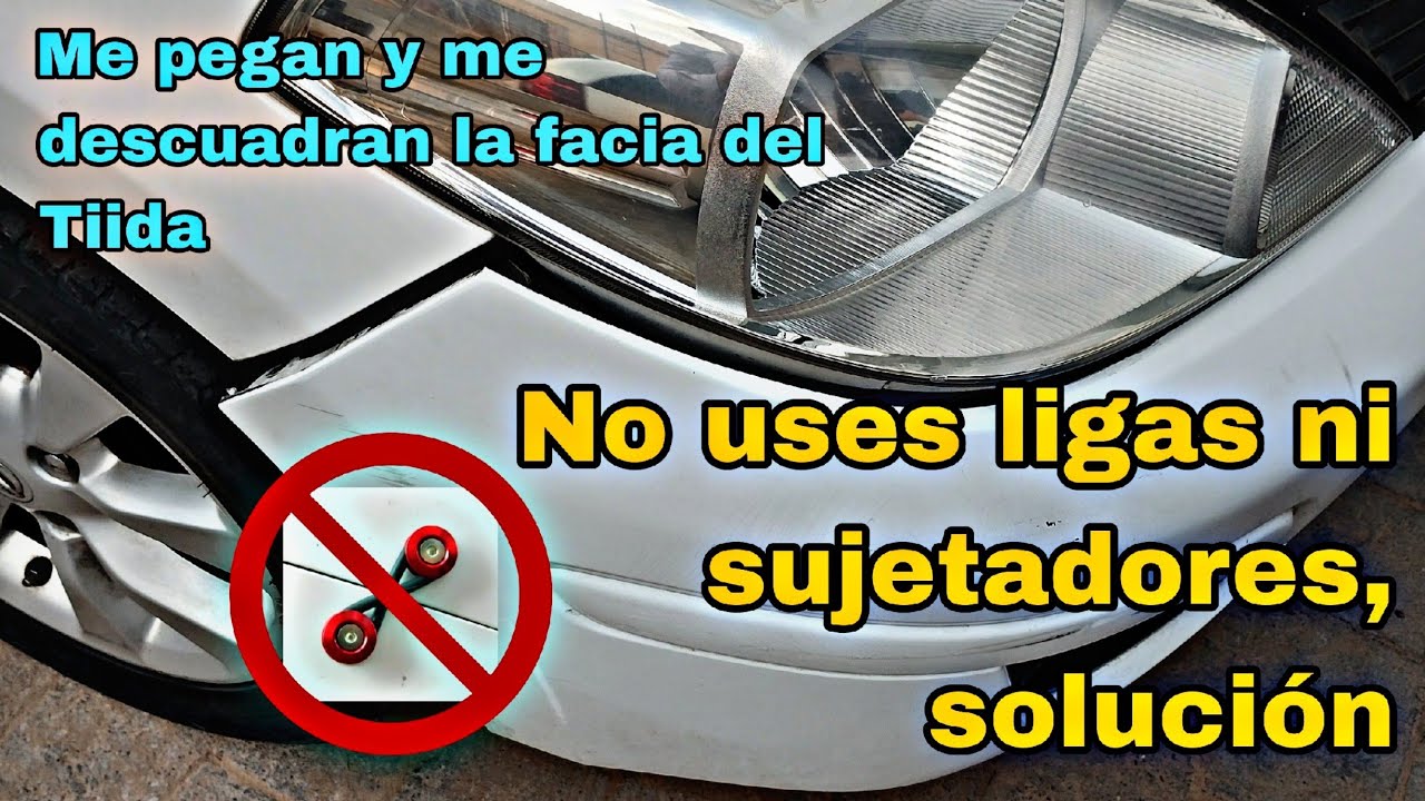 Me chocan el Nissan Tiida, la mejor SOLUCIÓN PARA arreglar las FACIAS ...