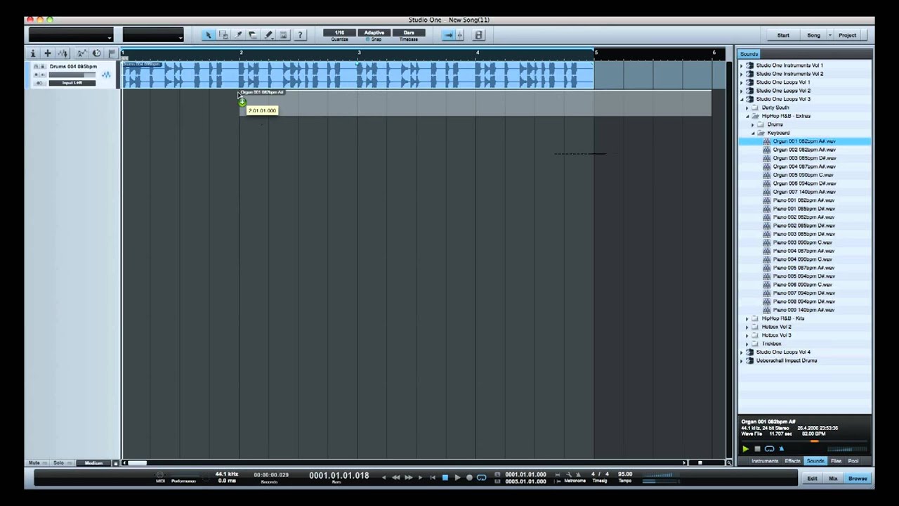 Presonus Studio One Tutorial, How To Make A Hip hop beat in five ...