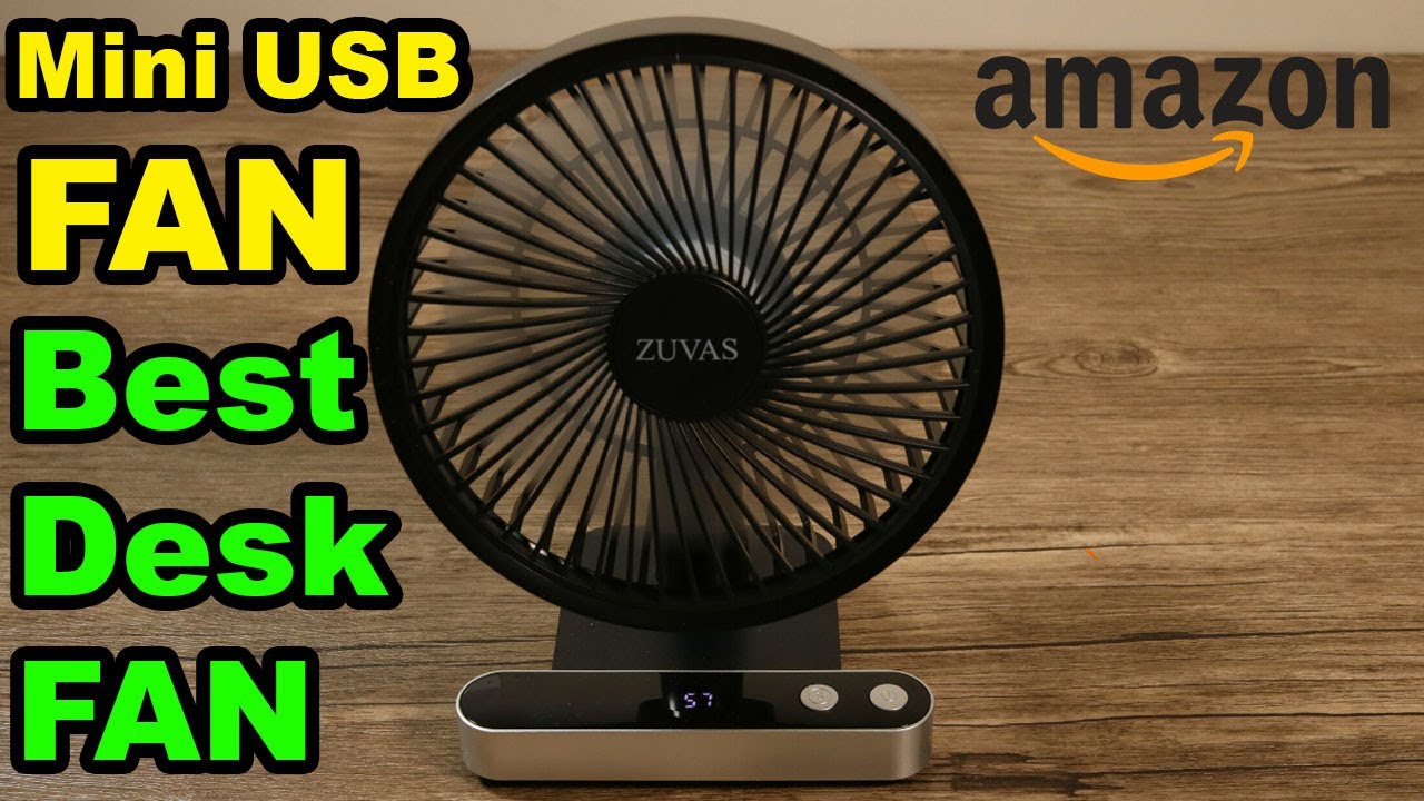 Mini USB Desk Fan Review - Mini Fan Review/Unboxing - Amazon | Unbox ...