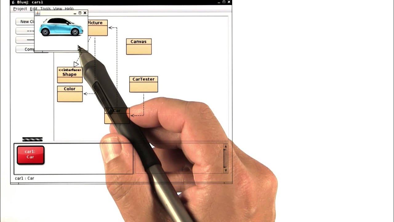Visualizing the Car - Intro to Java Programming - YouTube