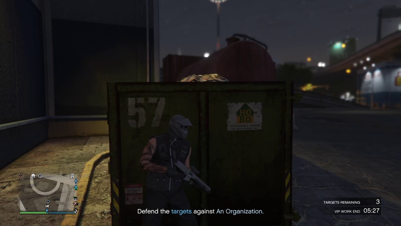 How to protect targets in gta online - YouTube