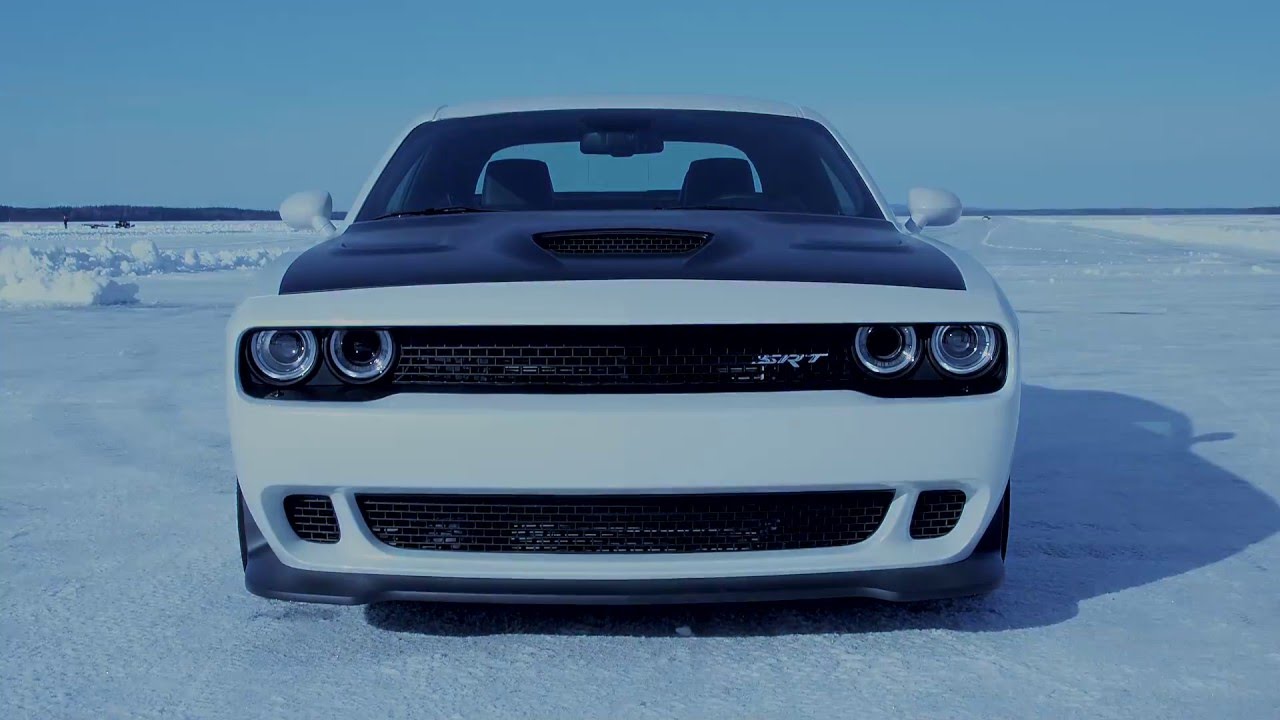 Dodge Challenger Hellcat - "World Record On Ice" Teaser - YouTube