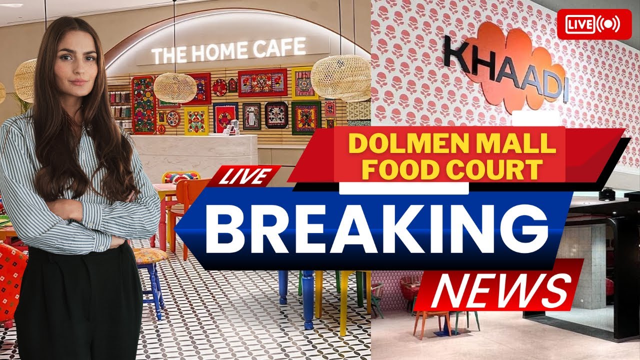 Dolmen Mall Food Court l Dolmen Mall l Khaadi Cafe l Mini Vlog - YouTube