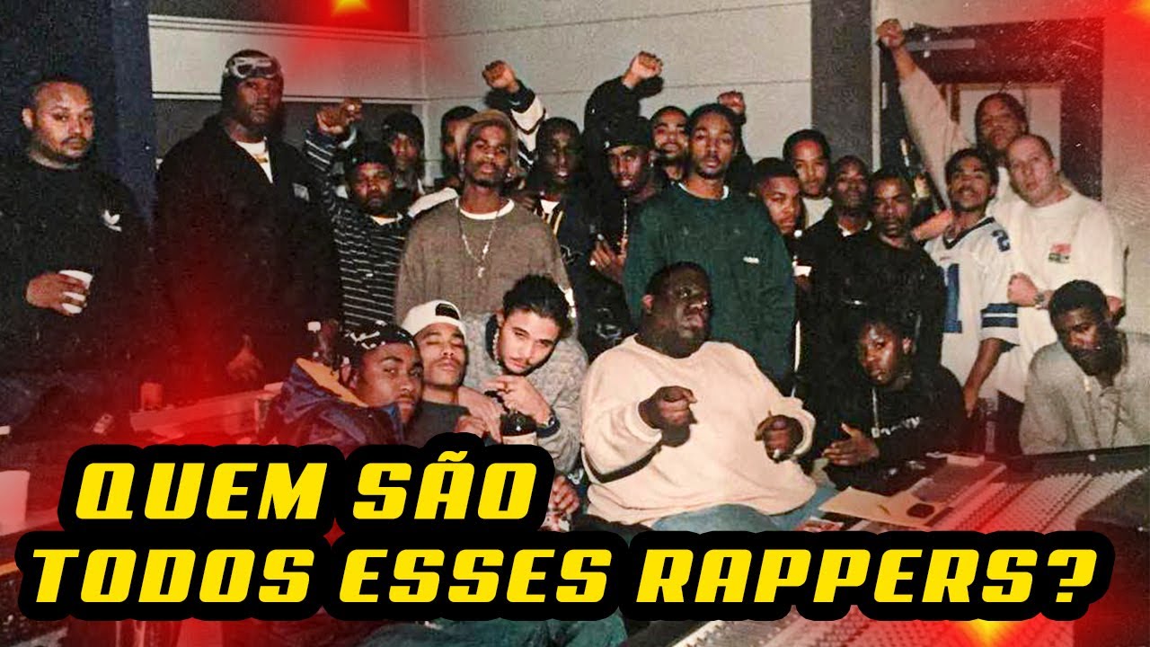 QUEM SÃO OS RAPPERS DESSA FOTO LENDÁRIA DO HIP HOP? ( SESSÃO DE ESTÚDIO ...
