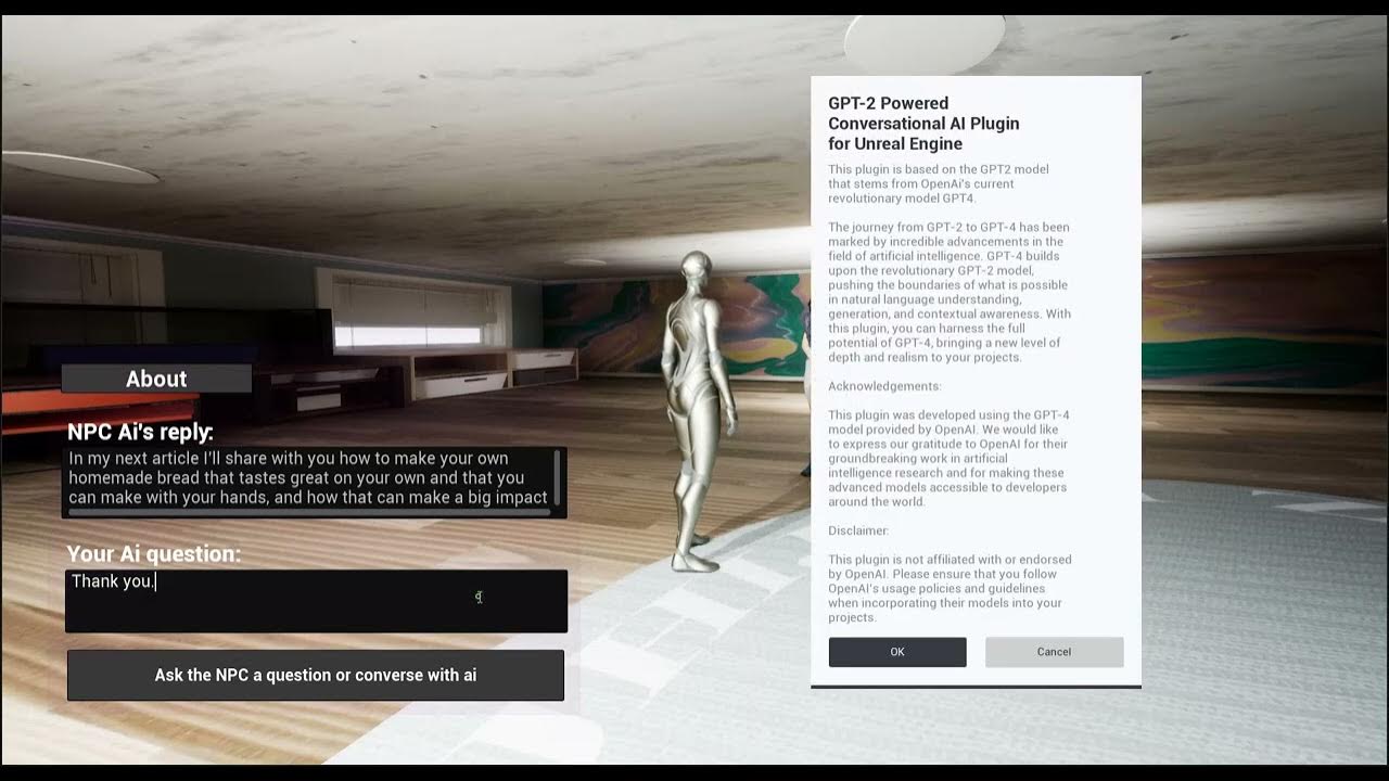GPT-2 Powered Conversational AI Plugin for Unreal Engine - YouTube
