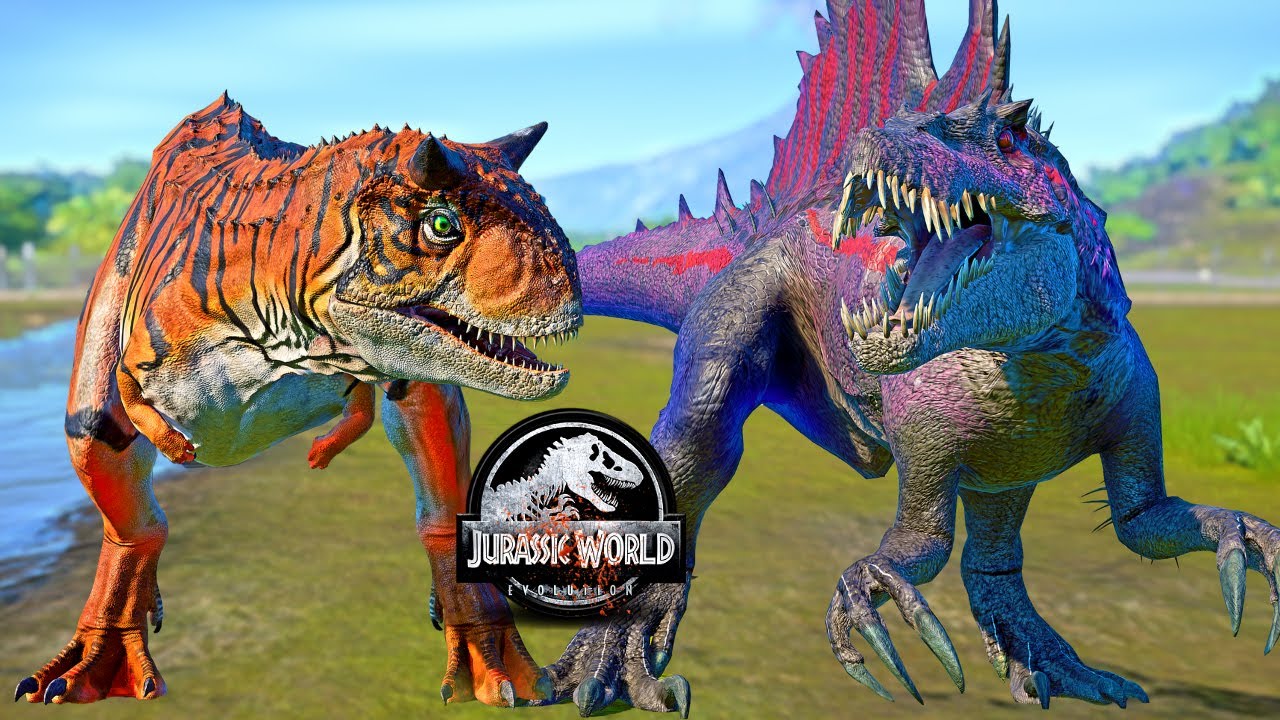 Tiger Skin Carnotaurus, Inspinedoraptor, Revolution T-REX, Deinosuchus ...