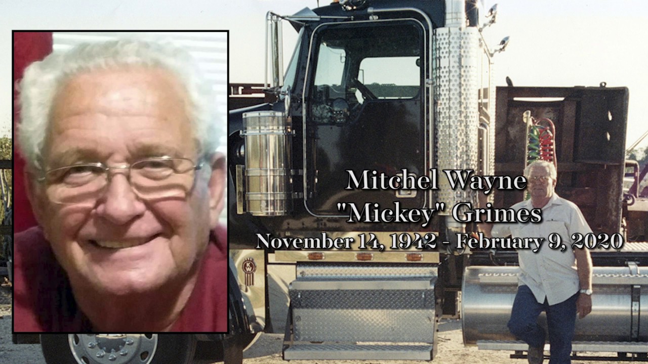 Mitchel Wayne "Mickey" Grimes Keepsake Video - YouTube