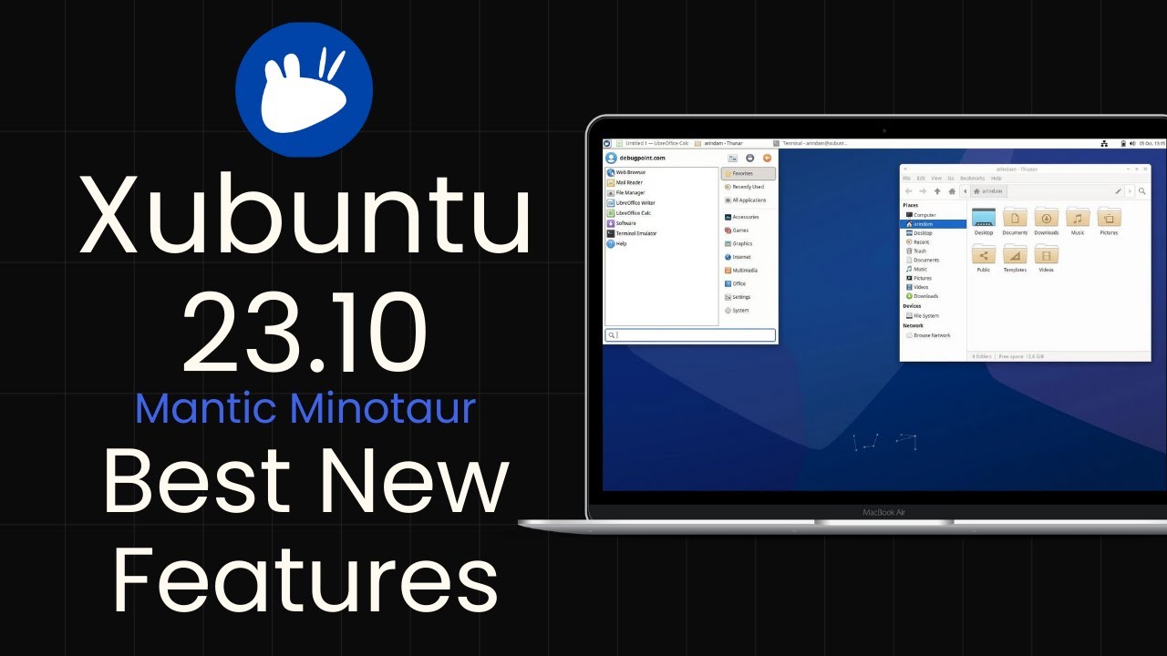 Xubuntu 23.10 “Mantic Minotaur”: Best New Features - YouTube
