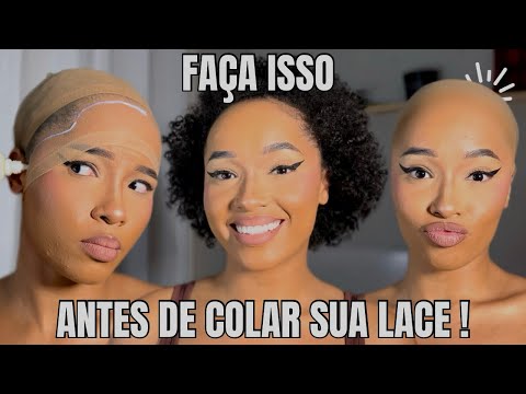 HOW TO MAKE A BALD CAP BEFORE GLUING YOUR LACE (step by step) DON'T FORGET TO DO IT!