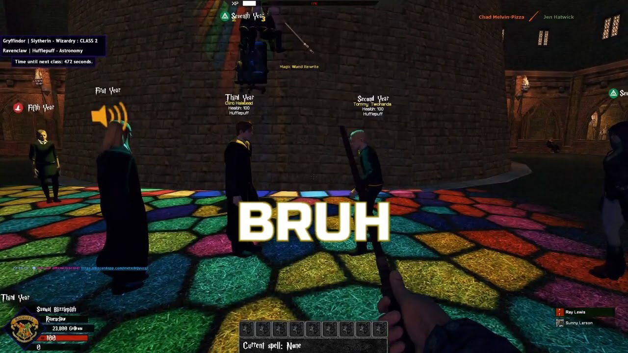 Wizards get wild - Hogwarts RP - YouTube