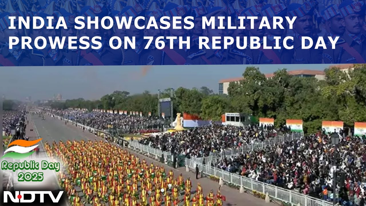 Republic Day | India Showcases Military Prowess On 76th Republic Day ...