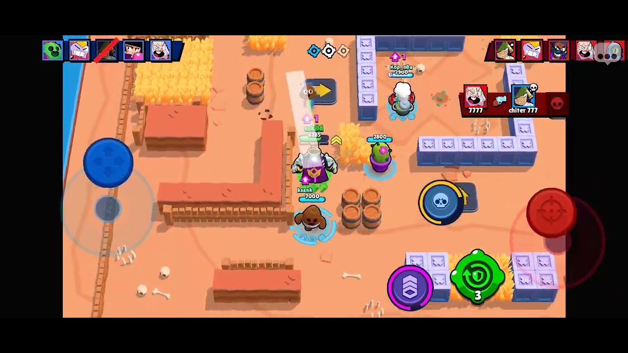 Knockout 5v5 brawlstars - YouTube